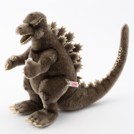 テディベアの老舗「シュタイフ」×「東宝」がコラボ！ ムダに力を入れた “ゴジラぬいぐるみ” が予約販売中でござる | Pouch[ポーチ]