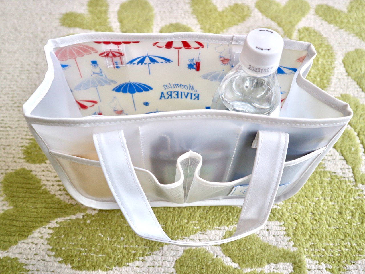 銭湯いくならかわいいバッグを持ちたい！→InRed最新号付録のムーミン「濡れても大丈夫な5ポケット収納トート」はいかが | Pouch[ポーチ]