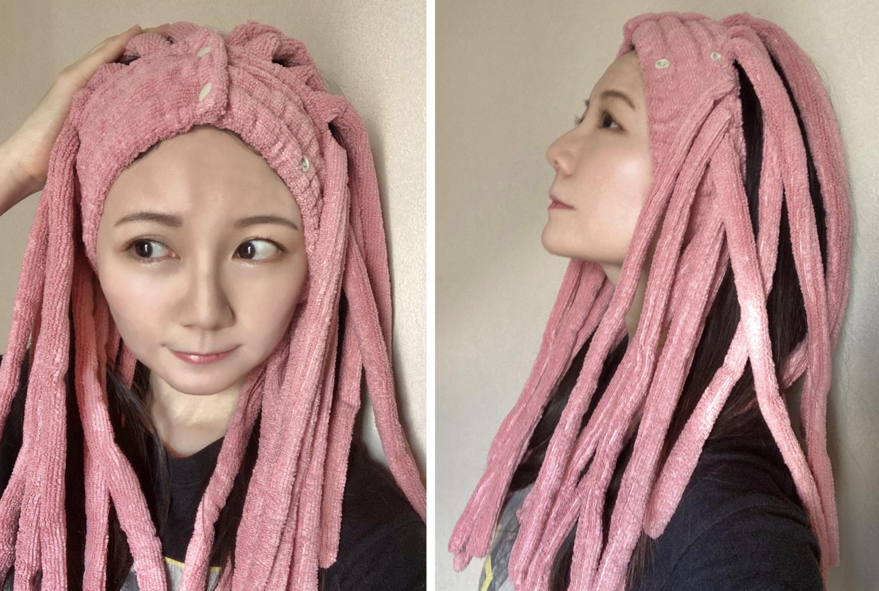 【検証】ツイッターでバズった「0359タオル」は本当に髪の毛がすぐ乾く？ セミロングの私が試した結果は… | Pouch[ポーチ]