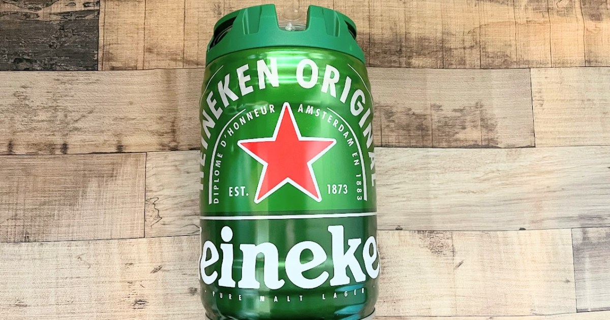 ハイネケン 5L ケグ（樽）のある生活🍺サーバー要らずの簡単セッティングで自宅でビールが飲めるぞ～！ | Pouch[ポーチ]