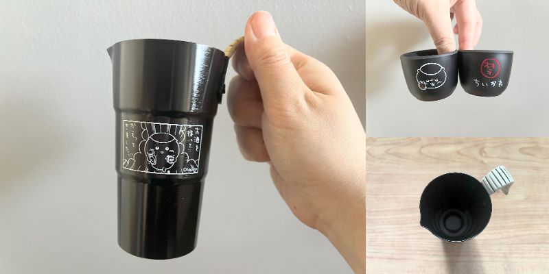 『モノマスター』3月号付録にちいかわファン必見 “くりまんじゅうの熱燗セット” が登場！我が家でパイセンと1杯やれる…ってコト!? | Pouch[ポーチ]