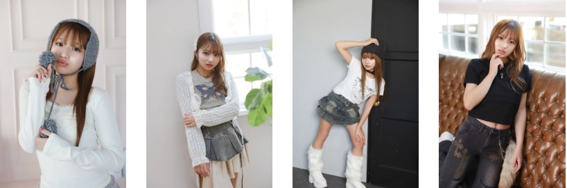 希空の平成ギャルスタイルが辻ちゃんそっくり！SPINNSのメインビジュアルに大抜擢されたよ〜！ | Pouch[ポーチ]